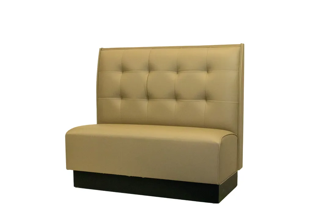 G & A SQUARE TUFTED-D-42 Upholstered Double Booth for Restaurant