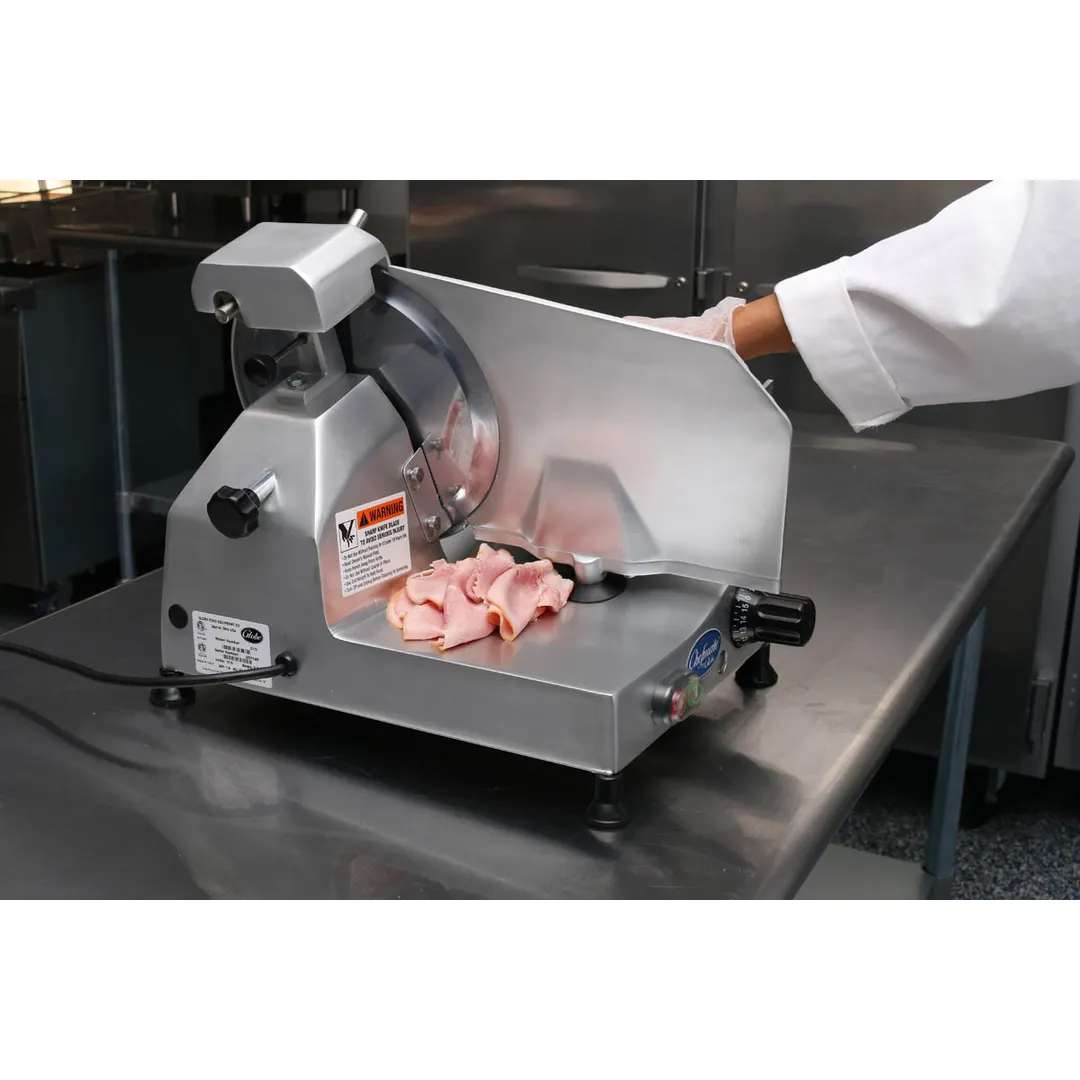 Globe C12 Chefmate 12" Food Slicer – Belt-Driven 1/3 HP
