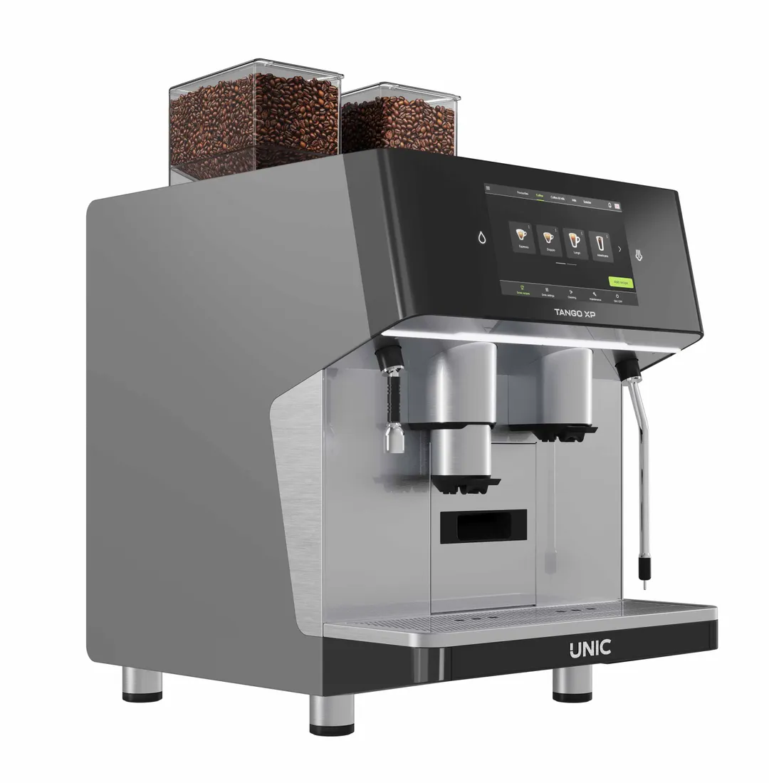 UNIC Tango XP Duo 2‑Step 2‑Group Machine 5200W Dark Grey