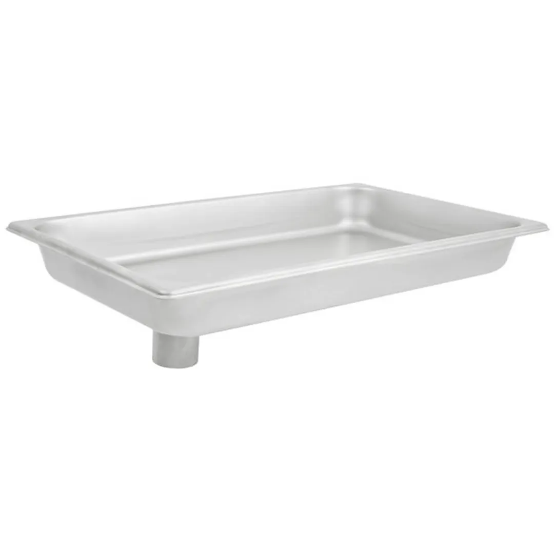 Hobart 12/22PN-SST Meat Grinder Pan, 19.5"x11.5" Stainless