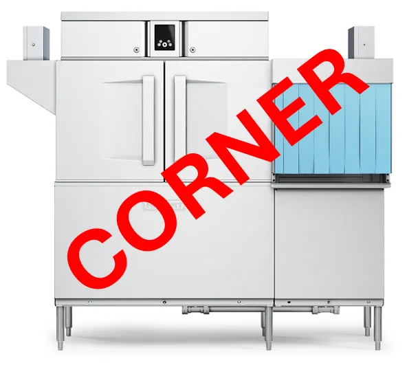 Hobart CL66C-BAS+BUILDUP Dishwasher 202 racks/hr ENERGY STAR