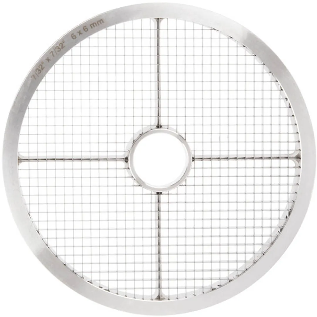 Hobart S35DICE-7/32, 7/32" Stainless Steel Dicer Plate (6mm)