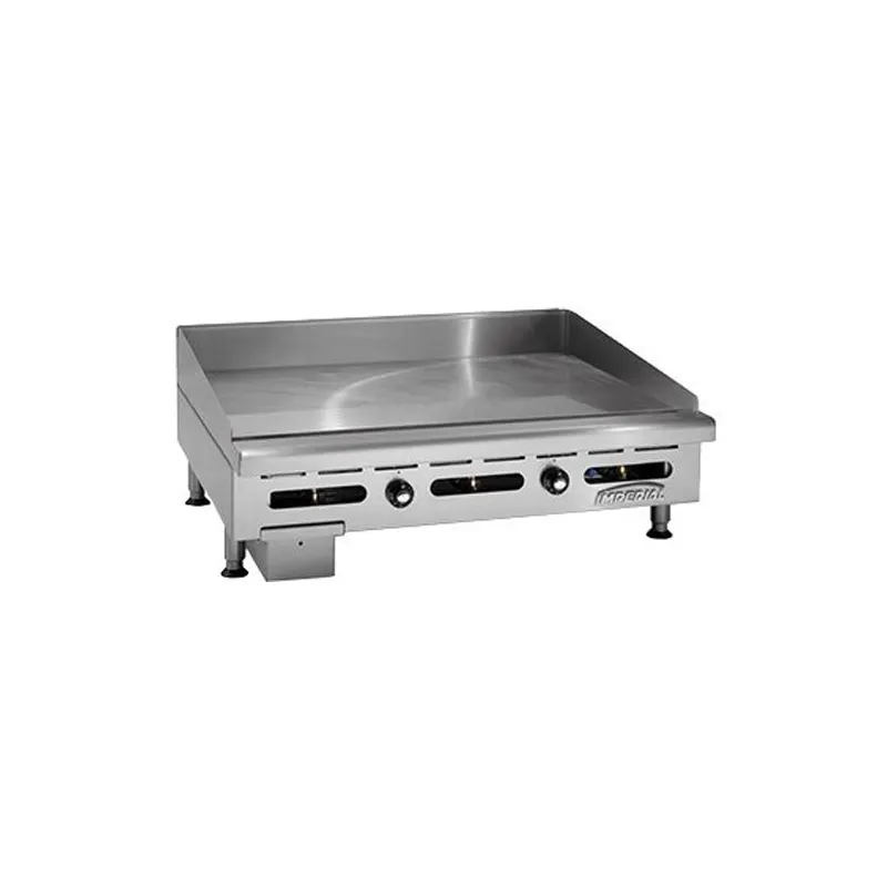 Imperial 48" Countertop Gas Griddle with Thermostatic Controls, 1 ...