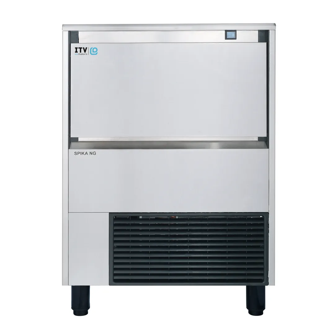 ITV SPIKA NG 175 Ice Maker with Bin, 77.2 lbs, Adjustable Cubes, 192 ...