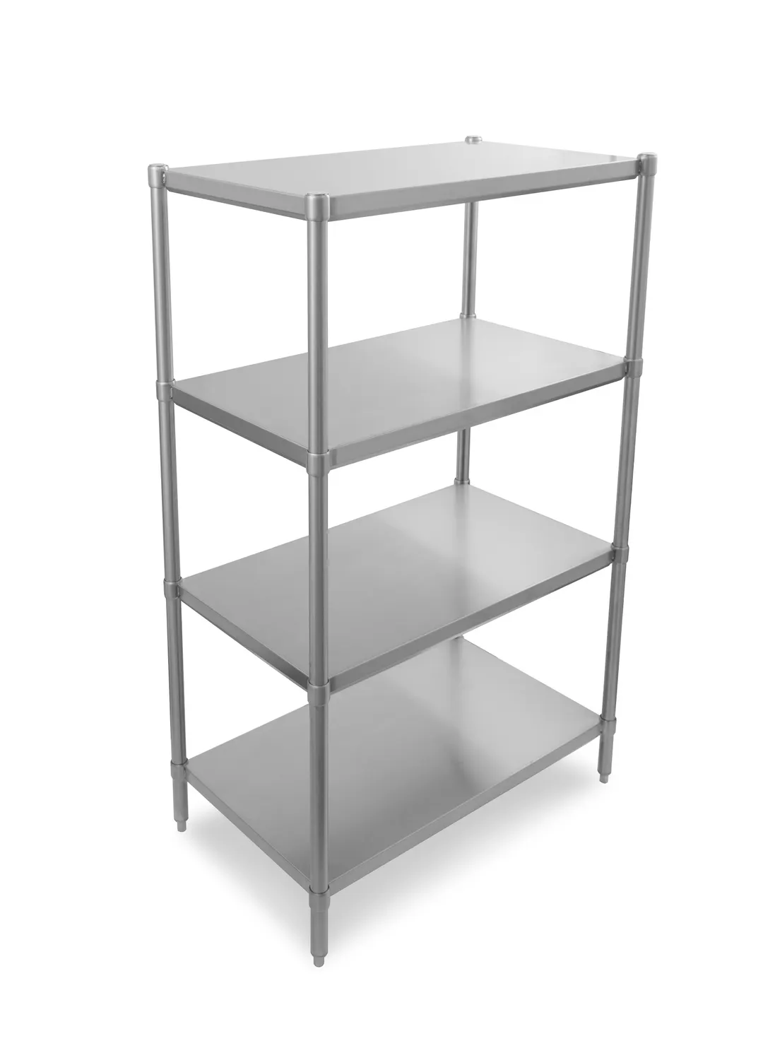John Boos SUS-184272-4-X Stainless Steel 4 Shelf Dry Storage Shelving Unit