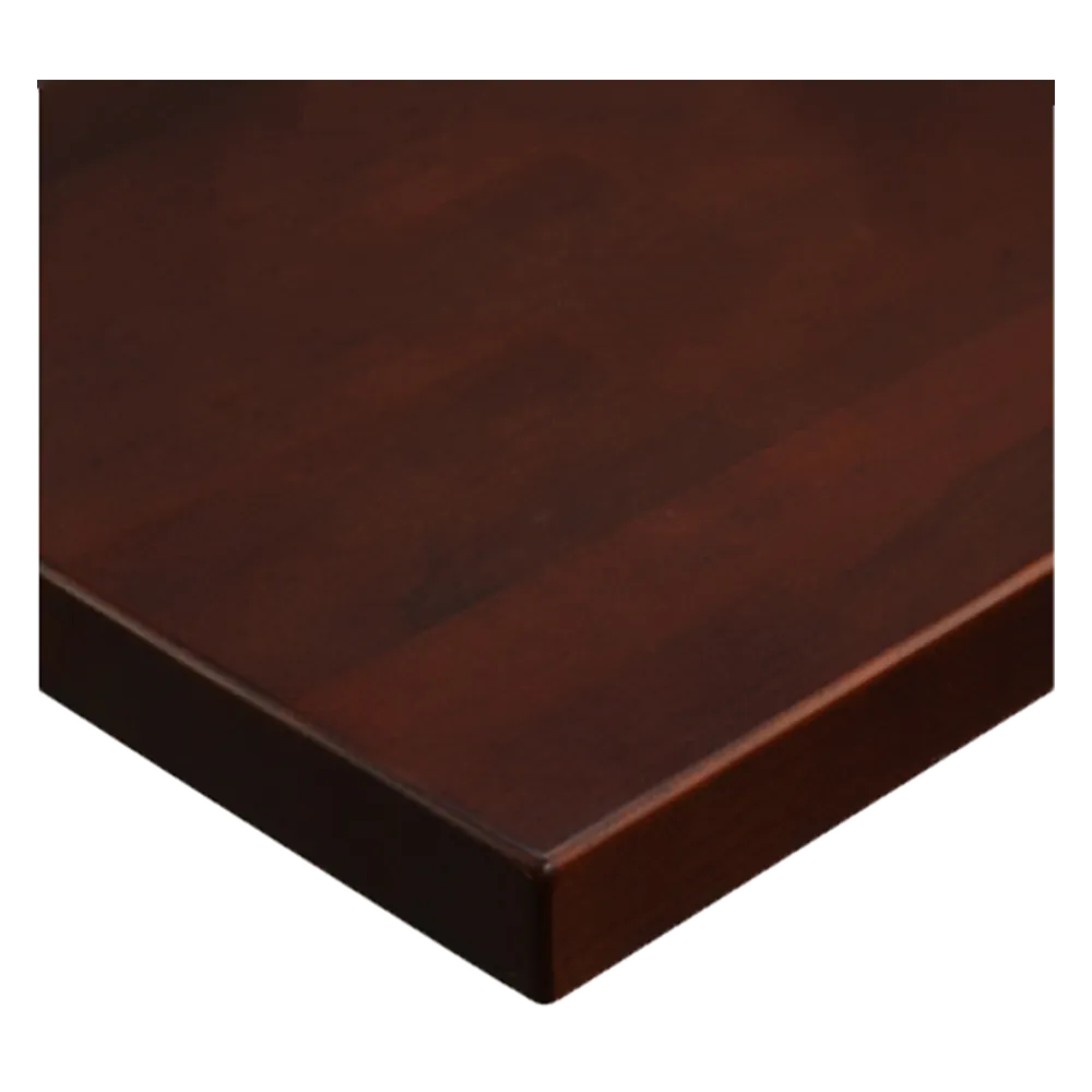 JMC Furniture SOLID WOOD 36X36 DARK MAHOGANY Wood Table Top