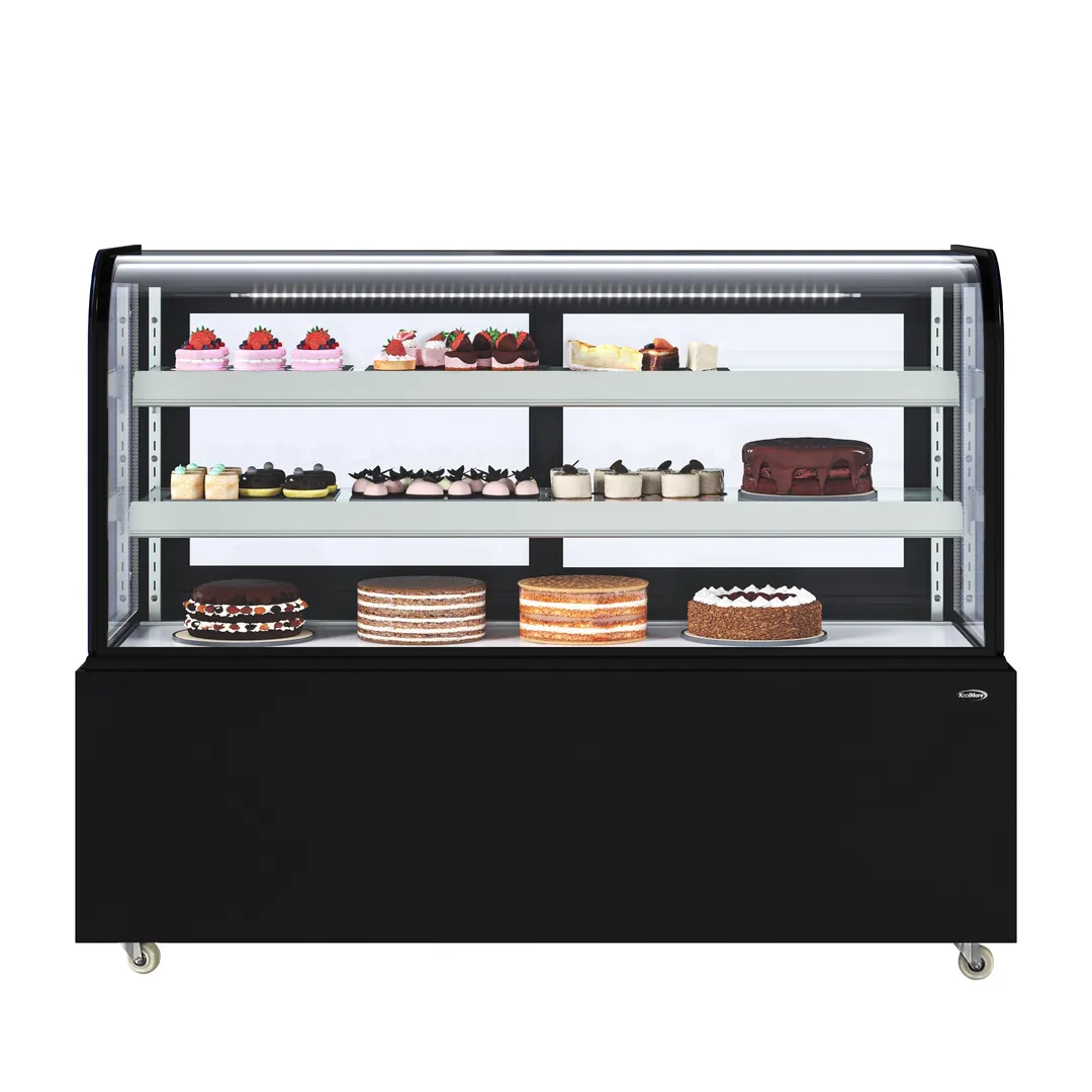 Koolmore KM-CDHF-17C-BK 60" Refrigerated Bakery Display Case