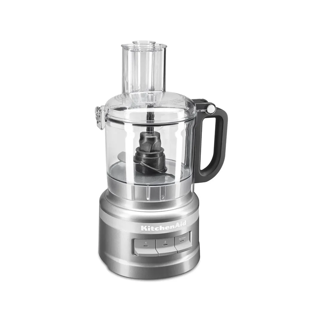 KitchenAid KFP0718CU Contour Silver 7‑Cup 3‑Speed Food Processor