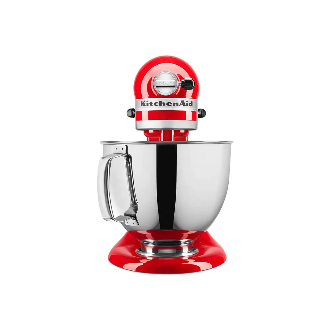 KitchenAid KSM150PSPA 5-qt Tilt-Head Stand Mixer, 10-Speed, Passion Red