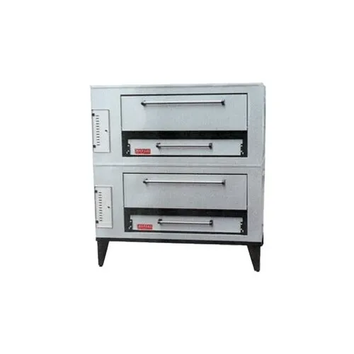 Marsal SD-1048 STACKED Gas Double Deck Pizza Oven