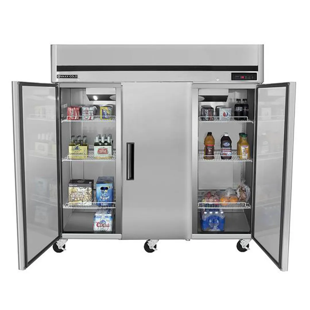Maxx Cold MCRT-72FDHC 81" Reach-In Refrigerator
