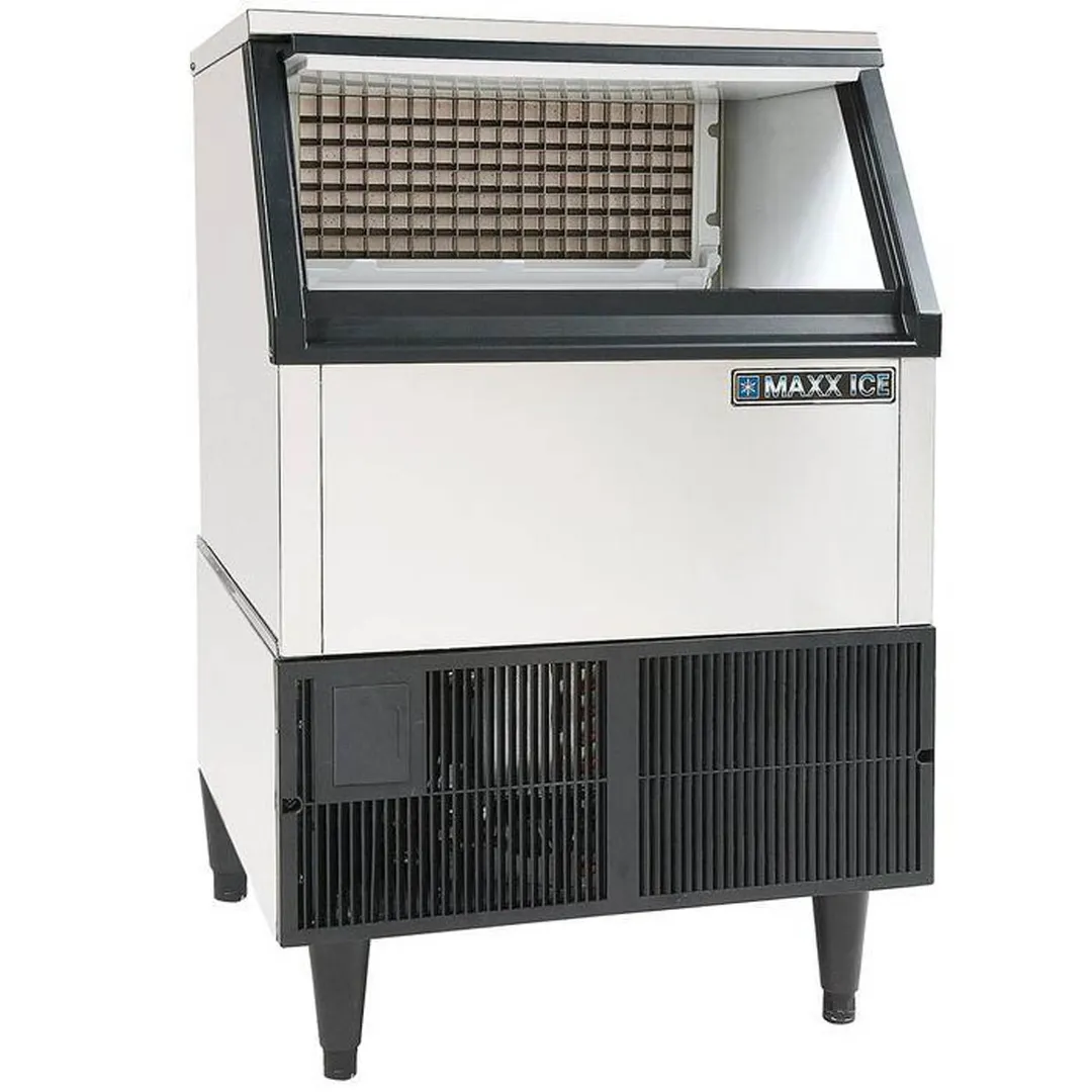 Maxx Ice MIM250 24" 260 lb. Full Cube Ice Maker w/ 75 lb. Bin