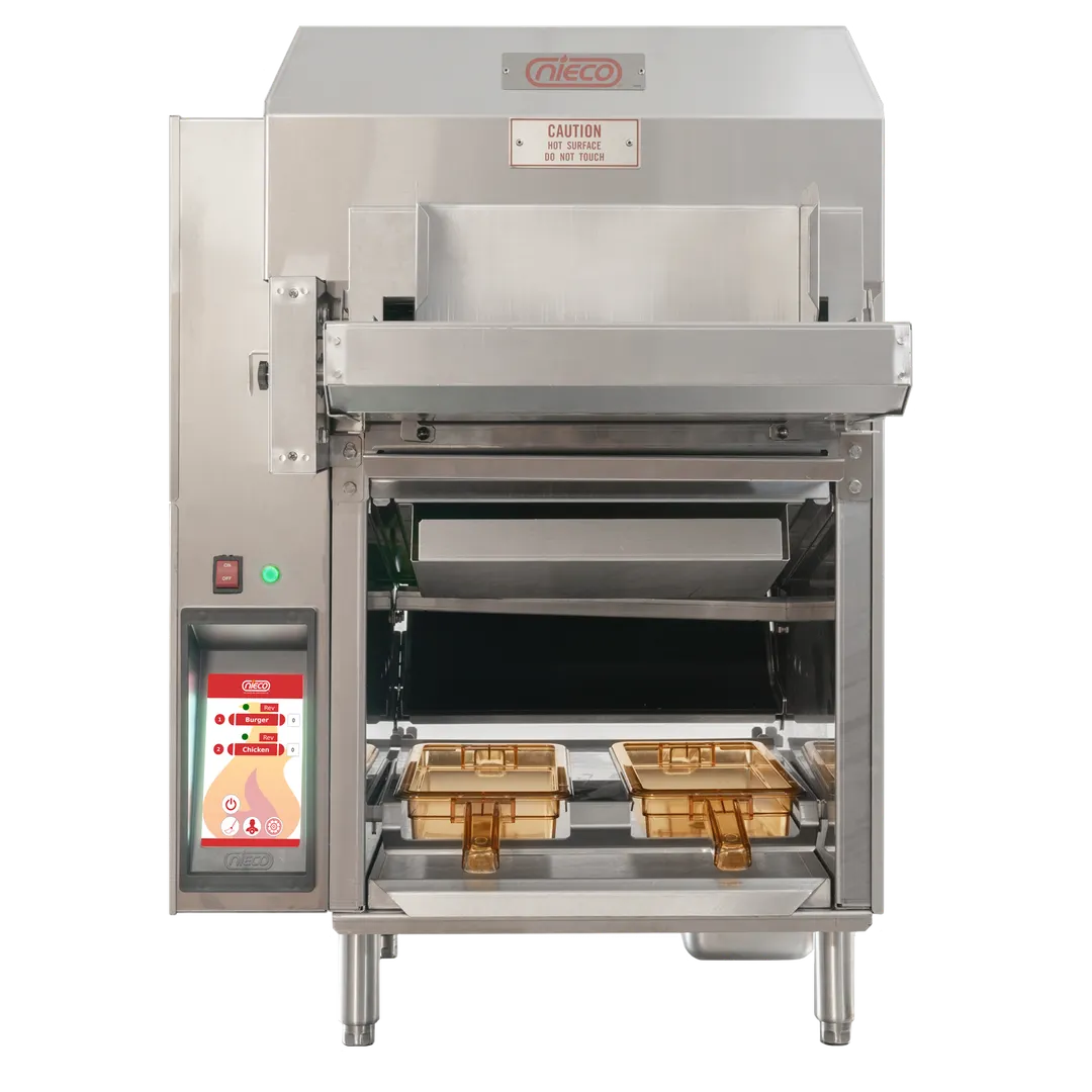 Nieco MV62-E Conveyor Broiler, Electric, Countertop Design
