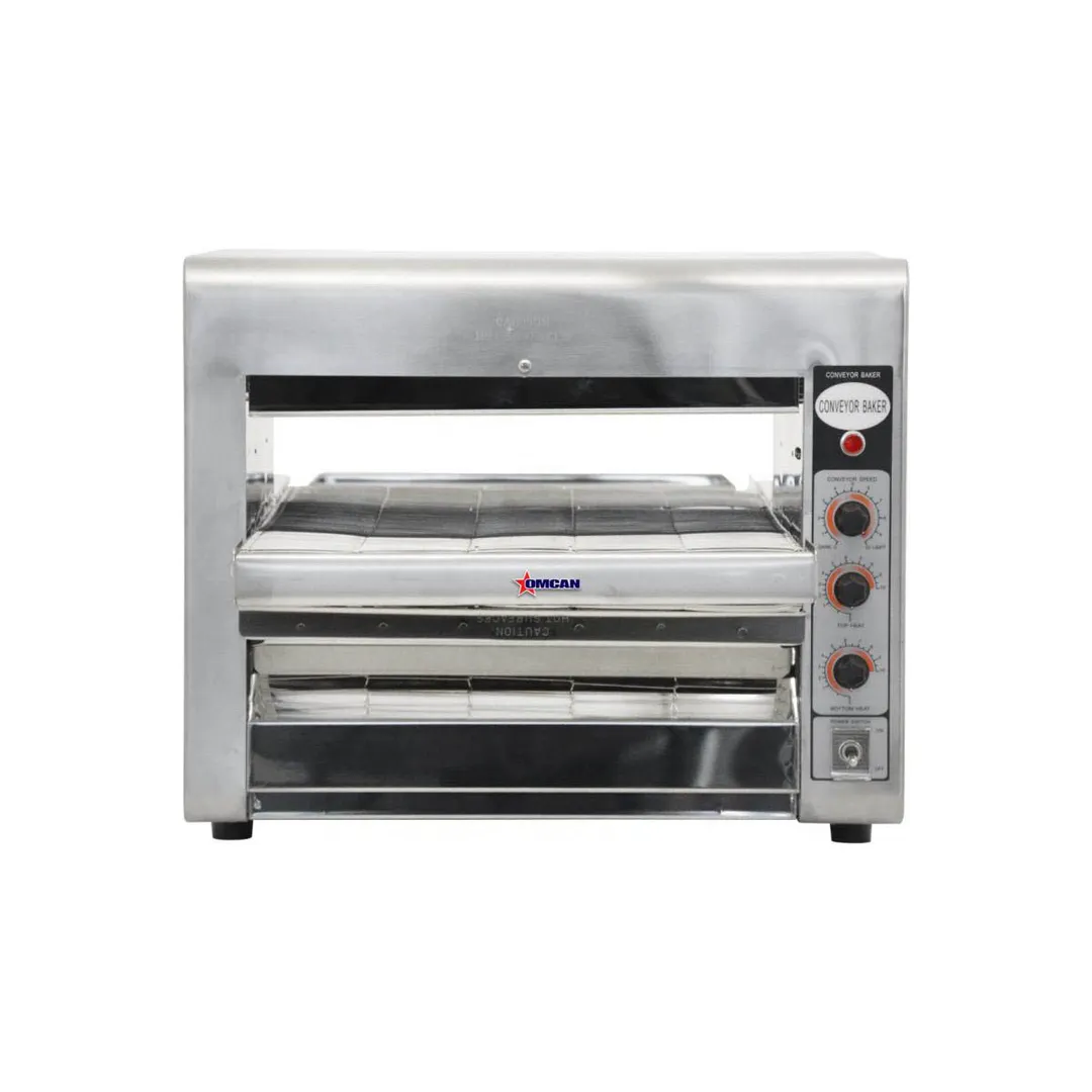 Omcan USA 11387 Single Deck Countertop Electric Conveyor Oven