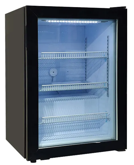 Omcan USA 47239 23" Countertop Glass Door Freezer Merchandiser in Black ...