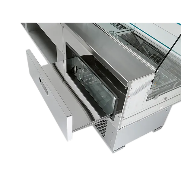 Oscartek CLASSIC CDPD1000 40" Curved Refrigerated Deli Display Case