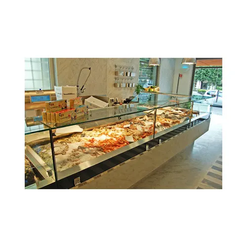 Oscartek GEM R4-S3 F2000 79" Flat Refrigerated Deli Display Case