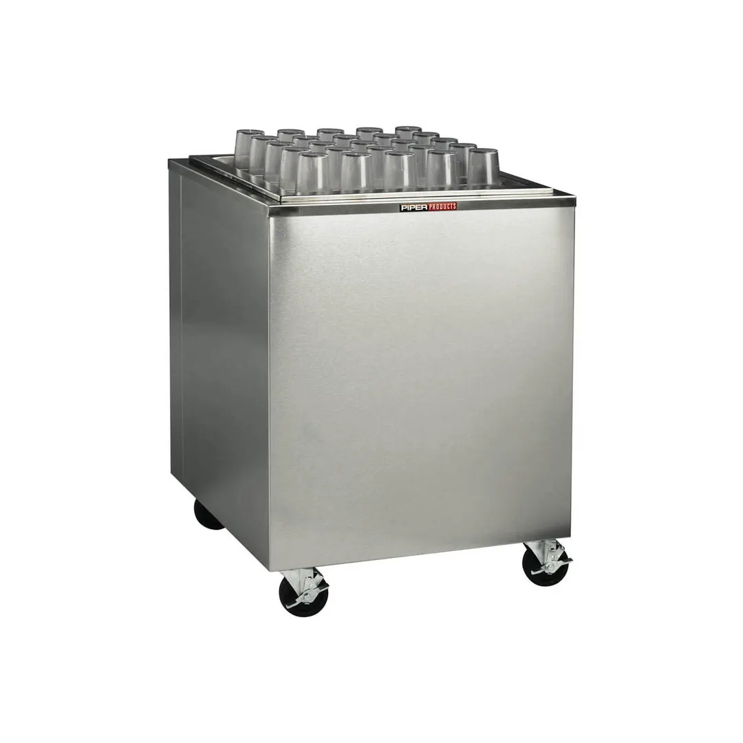 Piper Products Tumbler Serve Mobile Dispenser w/ Enclosed Base