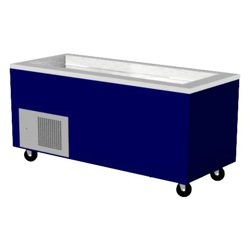 Randell RS FGO-RCP-4 60" Ranserve FG Cold Food Table w/ Open Base ...