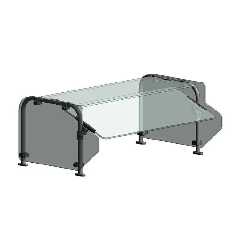 Randell RSB-STSSAF-86 Ranserve Standard Breath Guard, Single-Sided