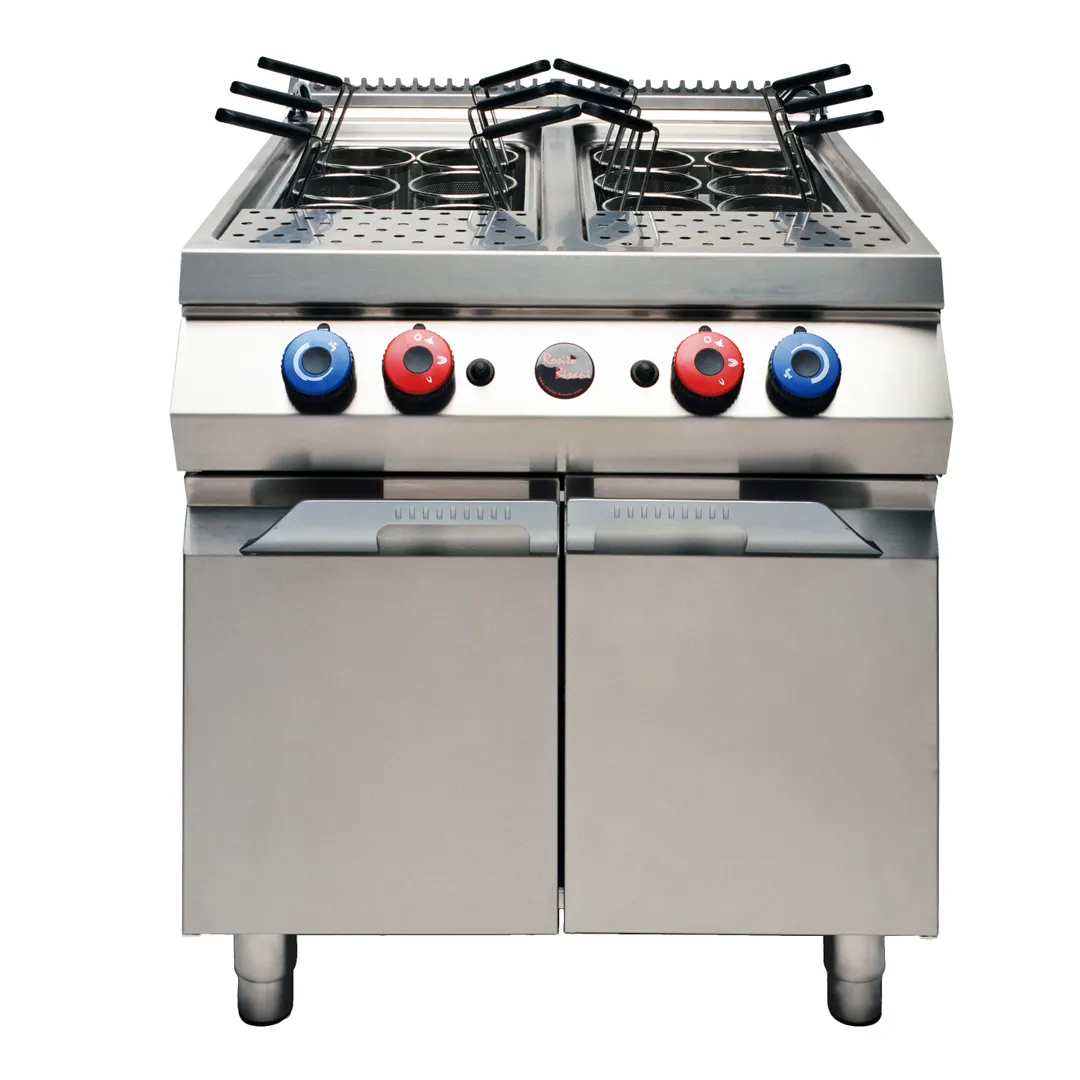 RositoBisani CPG2 HIGH BTU Gas Double Tank Pasta Cooker