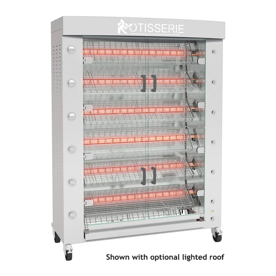 Rotisol USA FBS1400-6G-SS Rotisserie Gas Oven