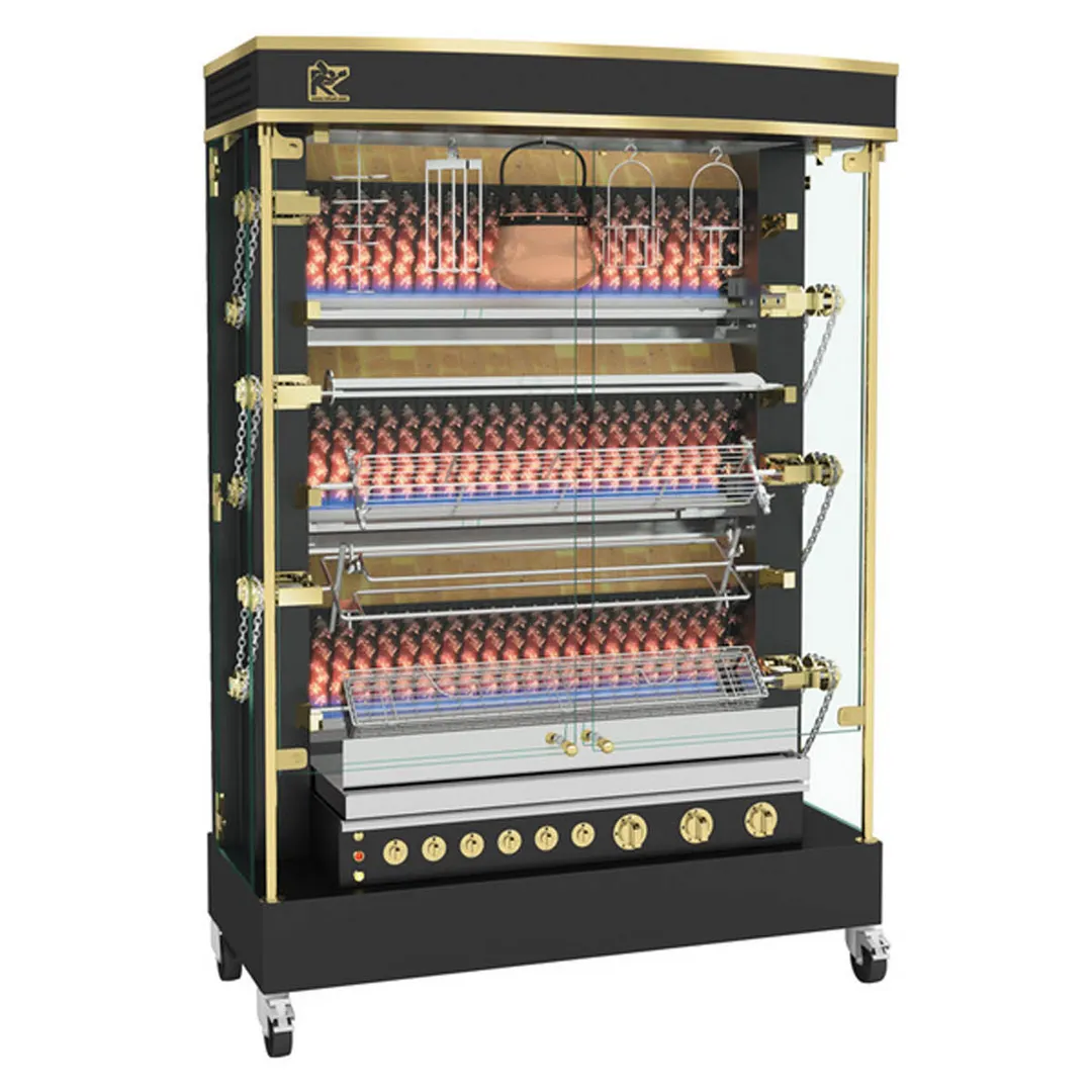 Rotisol USA MF1375-6G-LUX Rotisserie Gas Oven