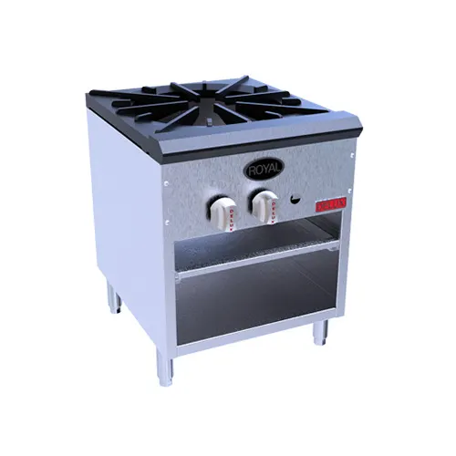 Royal Range of California SSPR-110 18" Gas Stock Pot Range w/ (1) Three ...