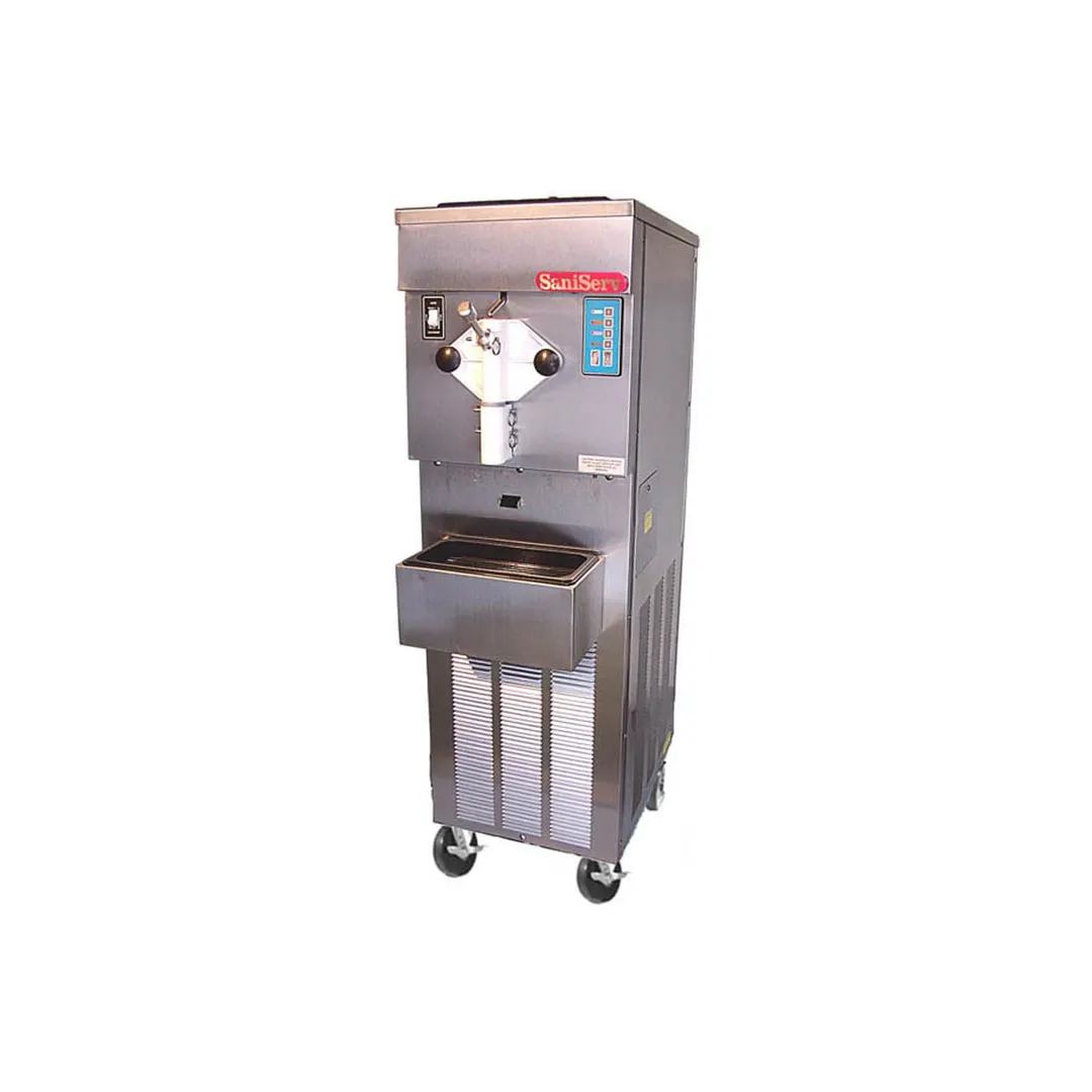 SaniServ 614SAS Floor Model Air-Cooled 4-Flavor Shake Machine