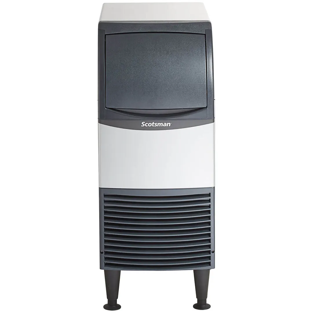 Scotsman UN0815A-1 Air-Cooled Nugget-Style Ice Maker with Bin, 79 lbs/Day