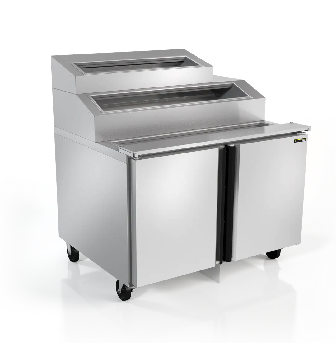 Silver King SKRN48-ESUS1 Ice Cream Topping 48" 13 Cu Ft