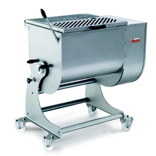 SIRMAN 40807206TF Electric Meat Mixer 260lb 3HP 220V 3-Phase Stainless ...