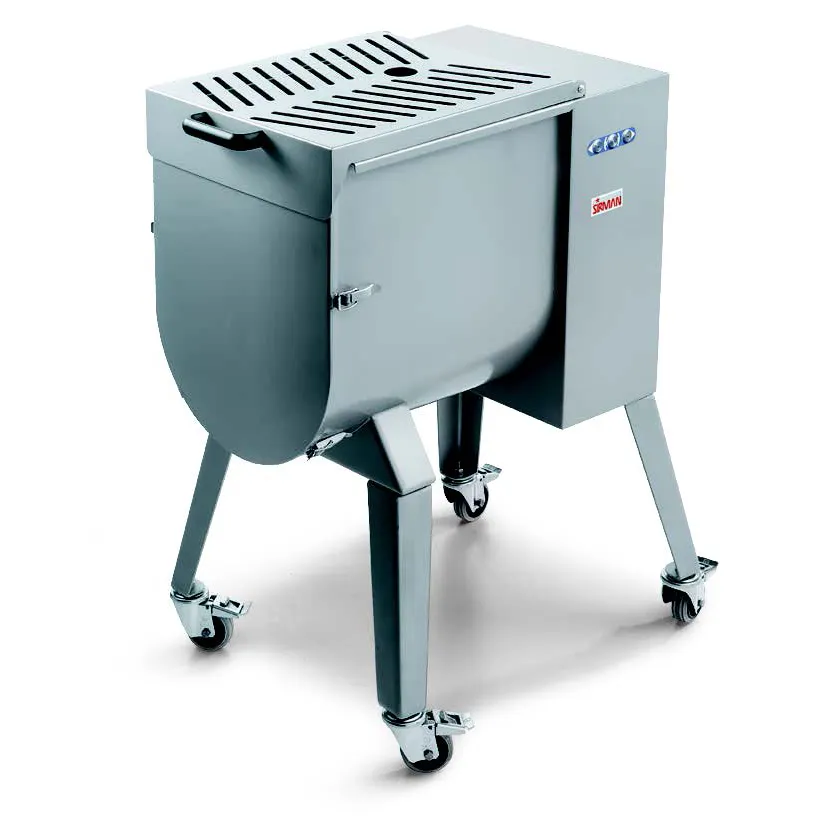 SIRMAN 40803616F IP 50 M 105lb Electric Meat Mixer 1.15HP 220V Stainless