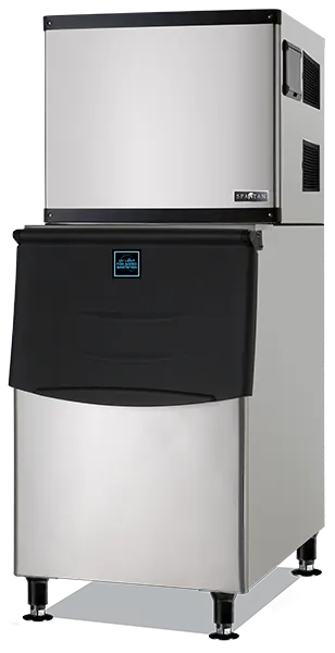 Spartan Refrig SMIM-1000 Ice Maker, 1000 Ib/24h, 386 Ib Bin