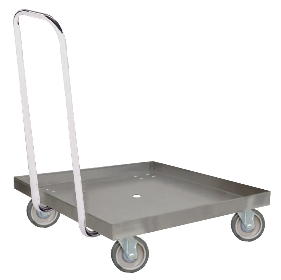Steril-Sil DRD-301-H Dish Dolly, Stainless Steel, 21.5 x 21.5 x 32