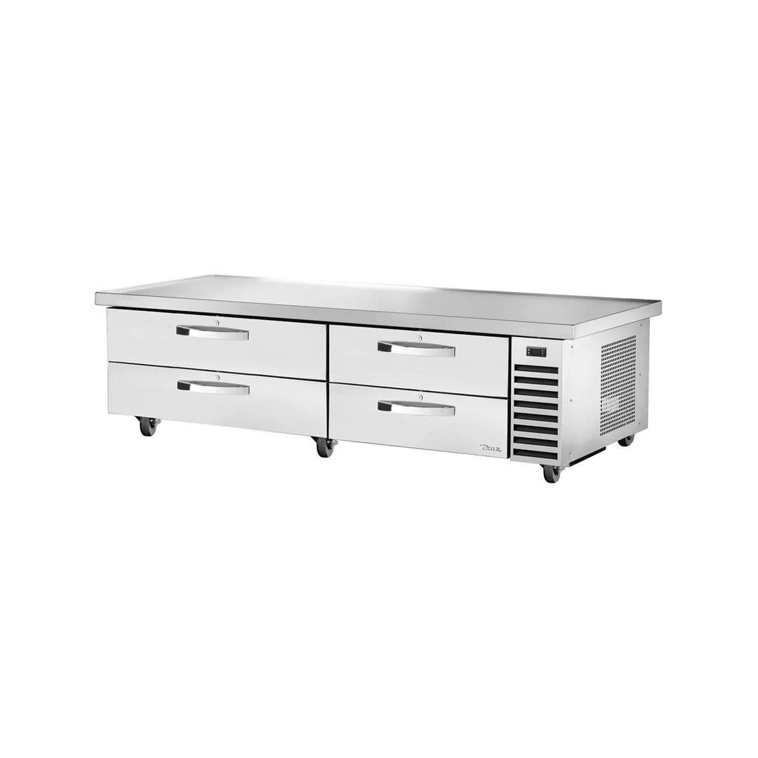 True TRCB-82-86-HC~SPEC3 86" 4 Drawers Refrigerated Chef Base, (10) 12 ...