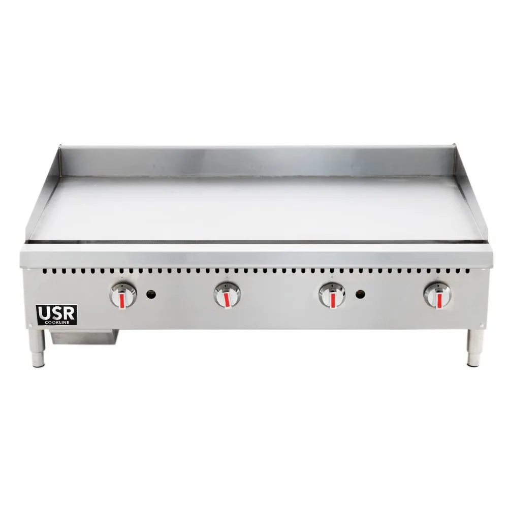 Cookline CGG-48M 48" Countertop Gas Griddle with Manual Control