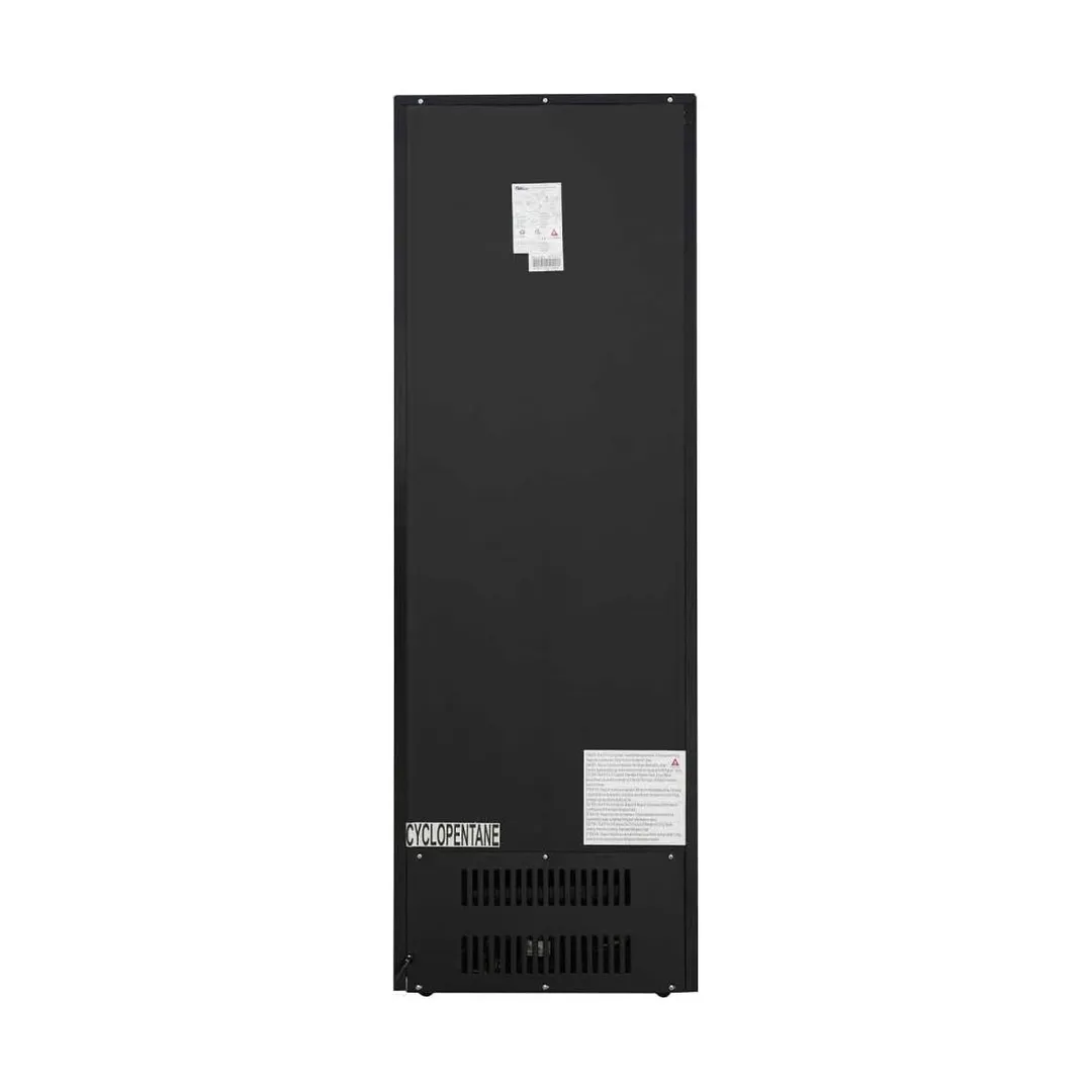 Coldline G12E-B 24" 1-Section Merchandiser Refrigerator in Black, 12 cu ...