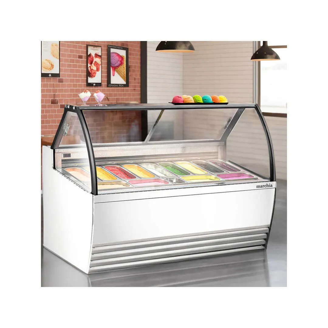 Marchia GIC-13 Gelato/Ice Cream Dipping Cabinet