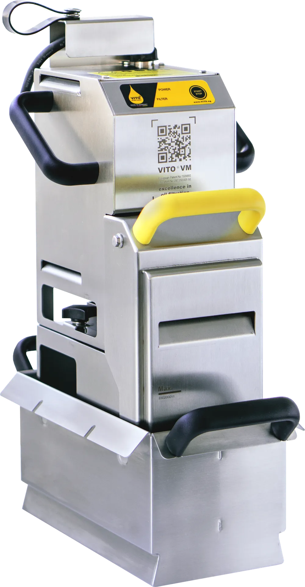 Vito Fryfilter VITO VM Vito Vm Oil Filter System, Portable