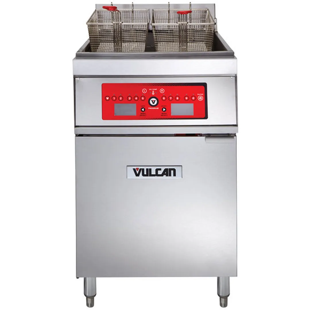 Vulcan 1ER85C Full Pot Floor Model Electric Fryer