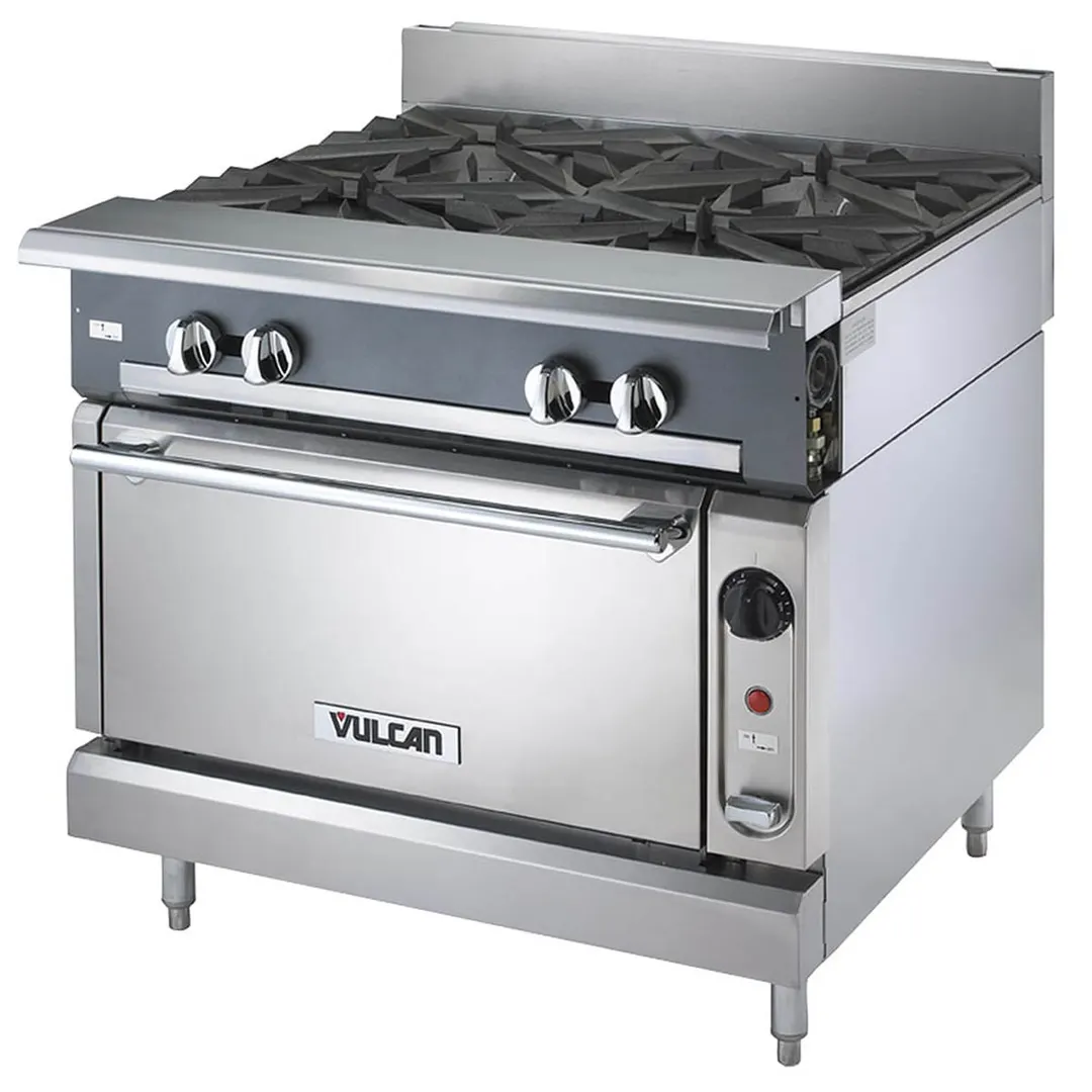Vulcan V4B36S 36" Gas Heavy Duty Range