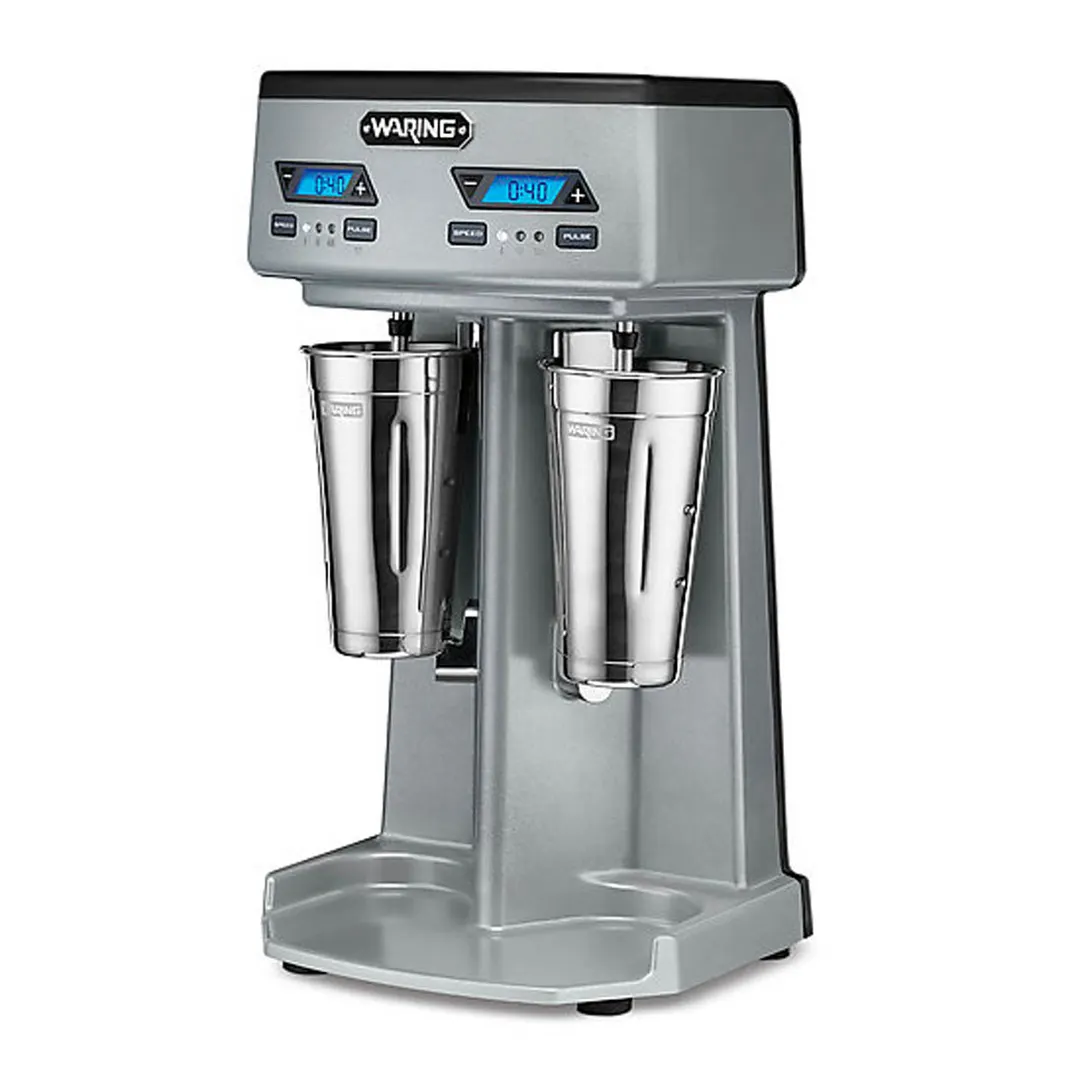 Waring WDM240TX Countertop Drink Mixer Double Spindles (3) Speeds