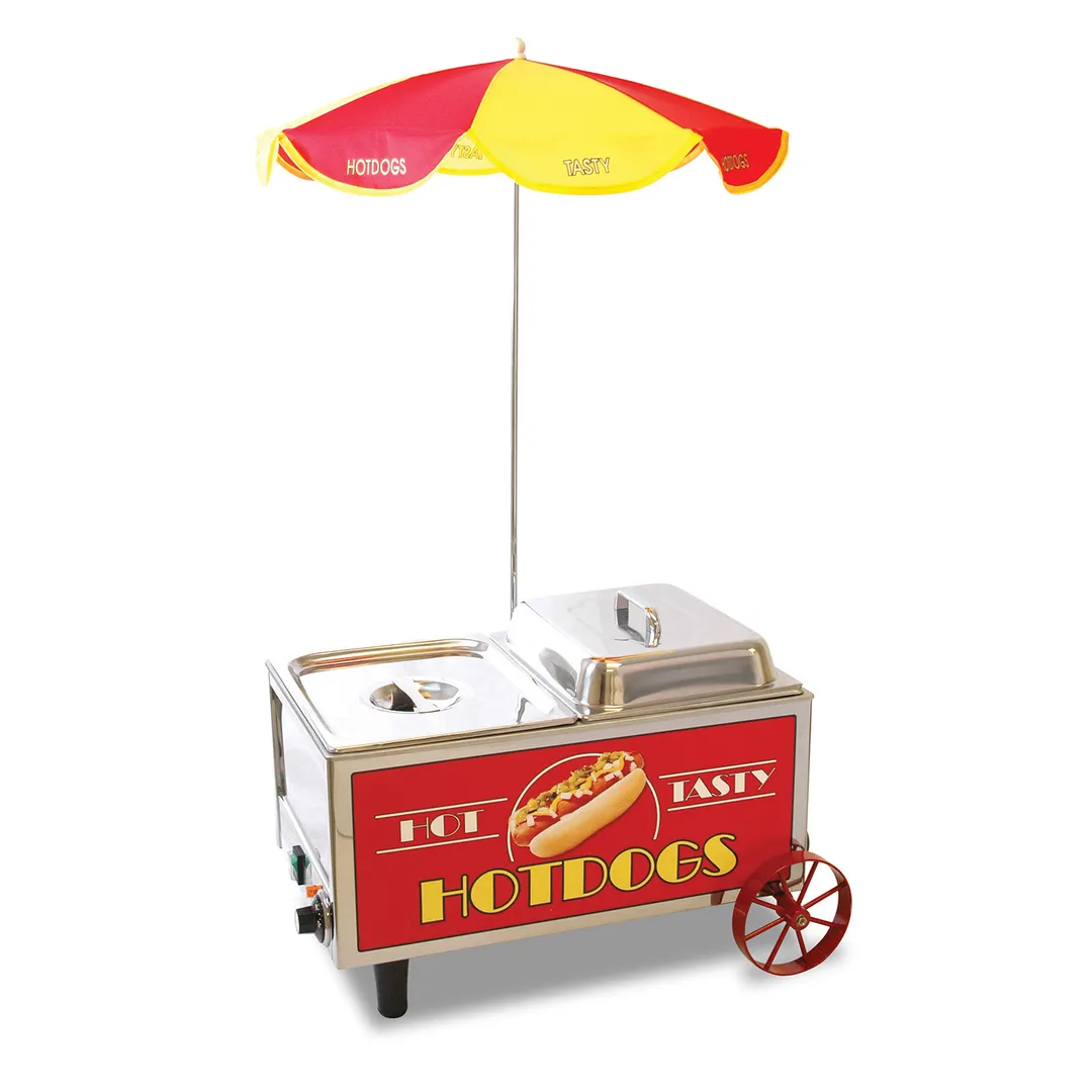 Winco Benchmark 60072 60 Hot Dog Mini Cart Merchandiser