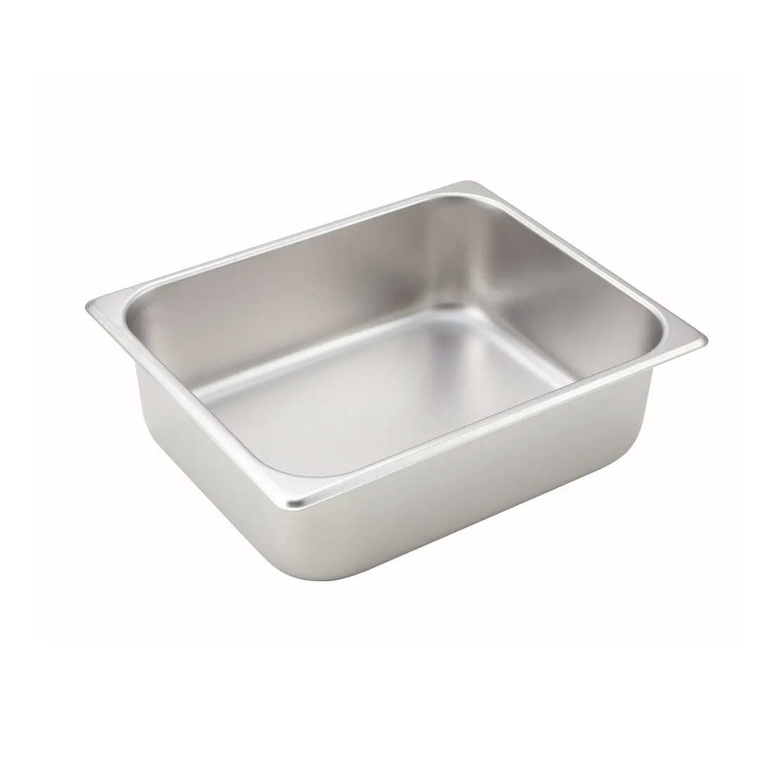 Winco SPH4 Half Size Stainless Steel Steam Table / Hotel Pan