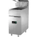 Asber AEF-4050-S-E 16" Floor Model Gas Fryer, 40/50 lb. Capacity
