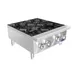 Atosa USA ACHP-4 24" Countertop (4) Burners Gas Hotplate