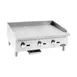 Atosa USA ATMG-36 36" Countertop Gas Griddle with Manual Controls