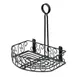 Winco WBKH-6SB Straight Back Wire Caddy