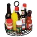 Winco WBKH-6SB Straight Back Wire Caddy